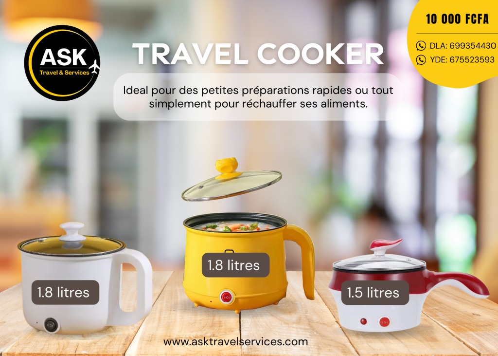 MINI TRAVEL COOKER – ASK TRAVEL & SERVICES